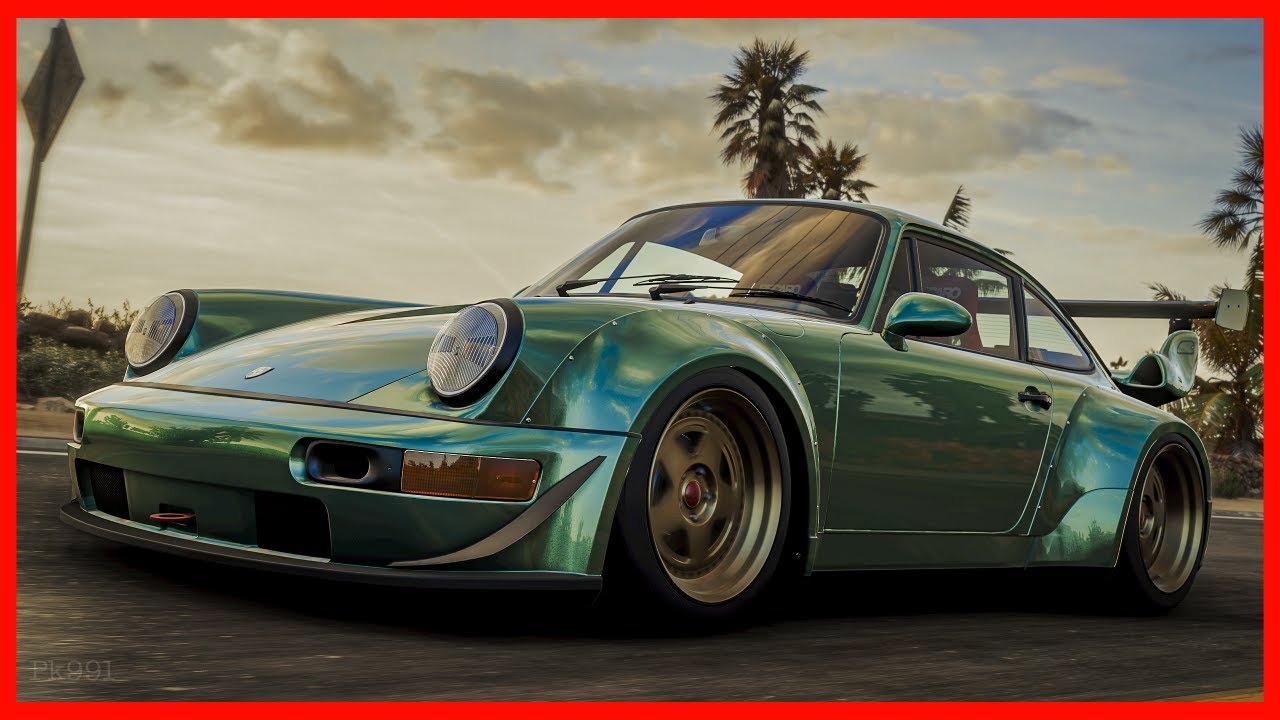 [FH5] 1991 Hoonigan RWB Porsche 911 Turbo Customization/Testing - YouTube