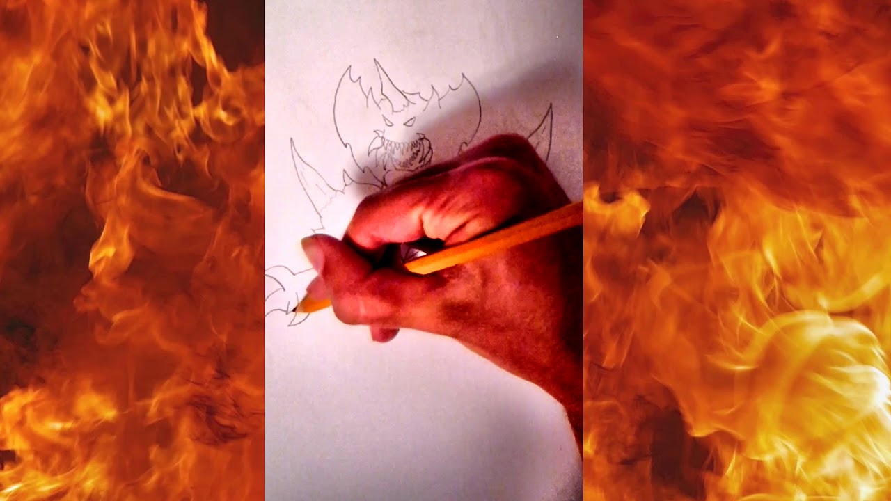 How to Draw Destroyah - YouTube
