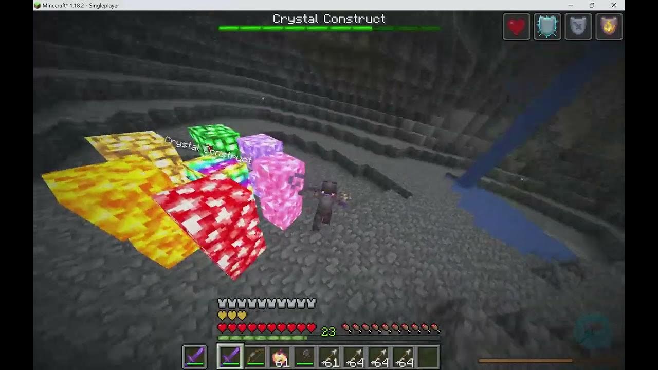 Minecraft Episode 105# Crystal Construct (Infinite Abyss) - YouTube