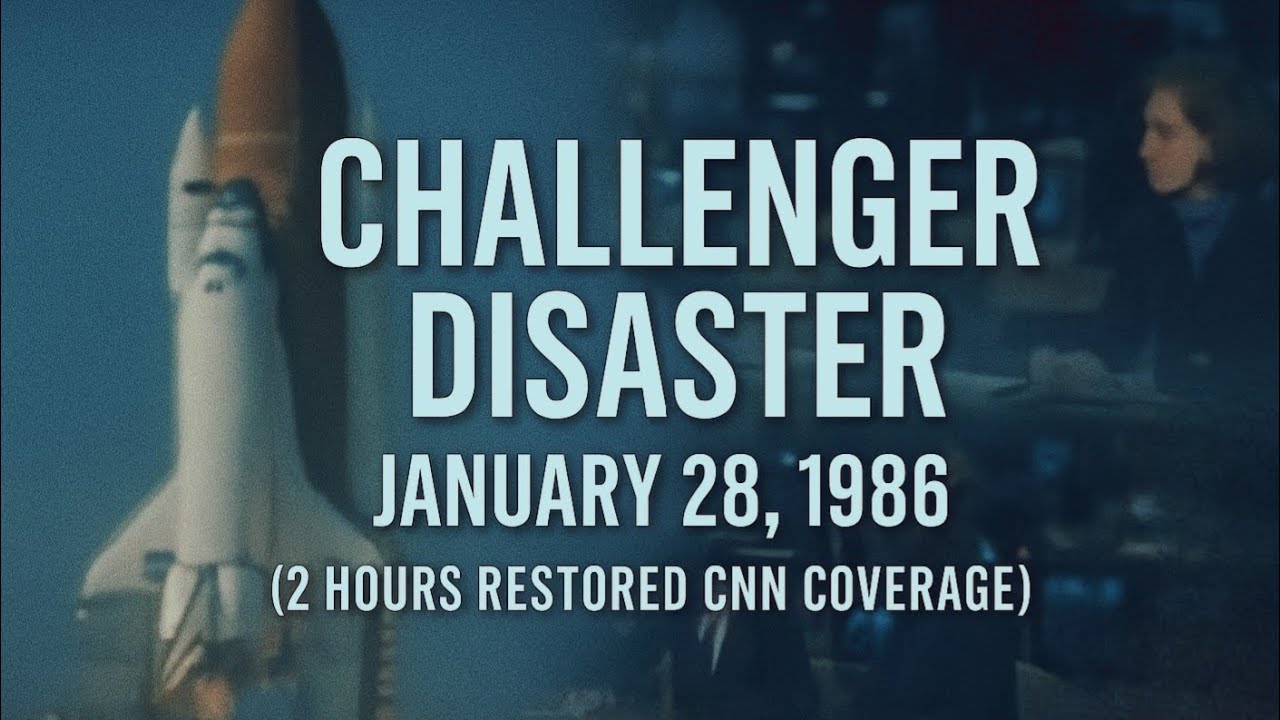 Challenger Shuttle Disaster - 2 Hours of CNN Coverage - YouTube