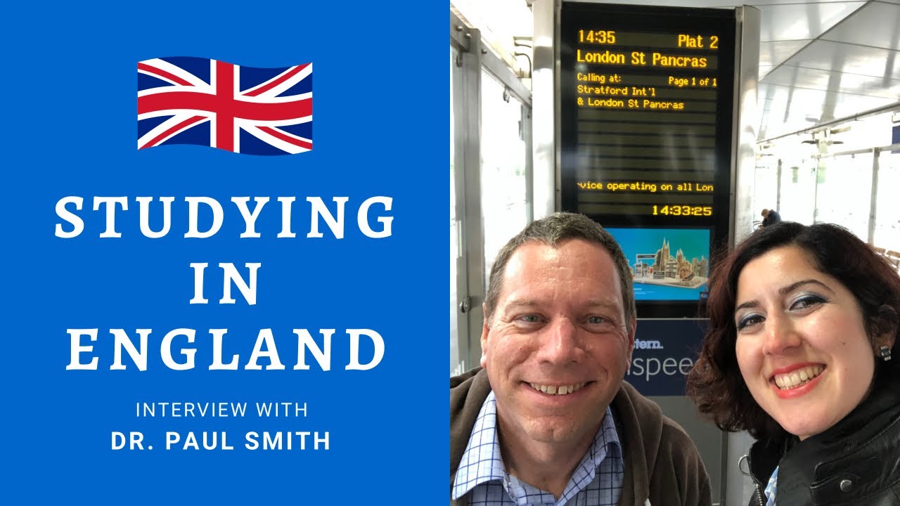 Interview with Dr. Paul Smith: Studying in United Kingdom (UK) - YouTube