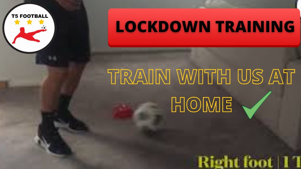 LOCKDOWN TRAINING SESSION | Ball skills and more - YouTube