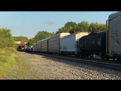 RARE!! Ex KCS GREY GHOST SD70MAC# 3972 Trailing 3rd on CSX Q348 In Meet w/ 14N! -9/3/2020 - YouTube