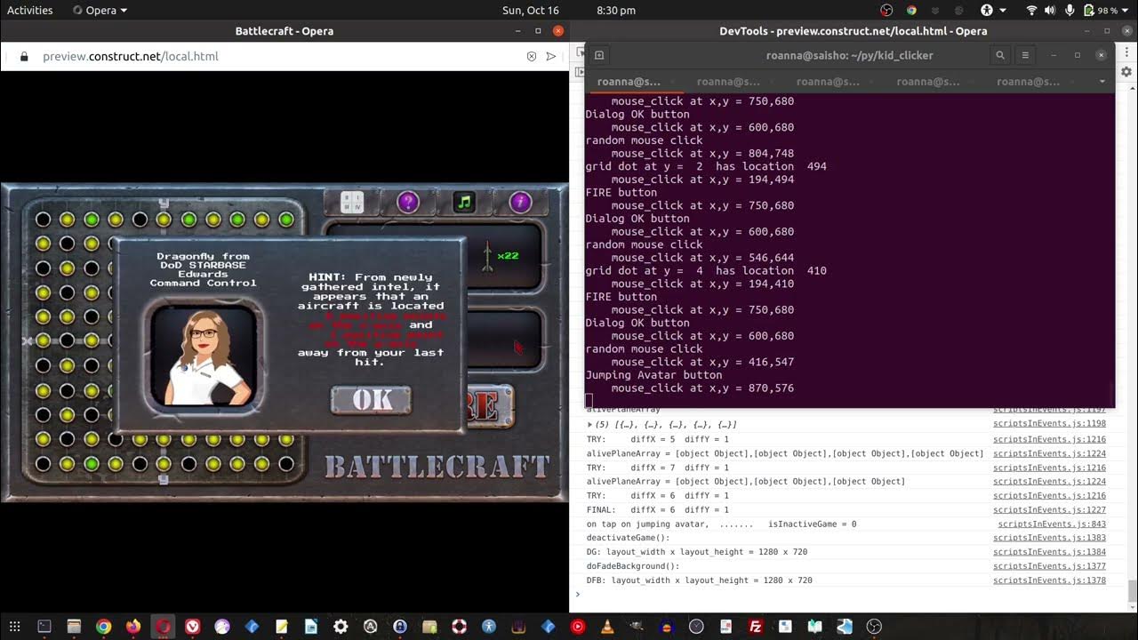 Automated testing of my video game with Python (pyautogui) - YouTube