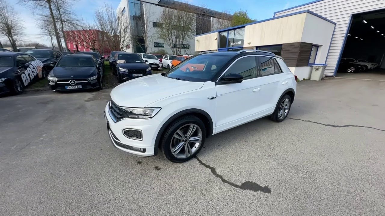 VOLKSWAGEN - T-Roc 2.0 TDI 150ch R-Line 4Motion DSG7 S&S - YouTube