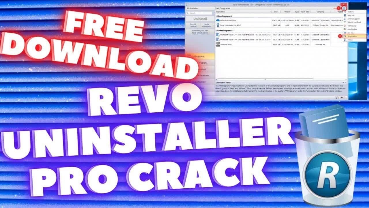 Revo Uninstaller Pro Crack + License Key Download Free [Latest] - Best ...