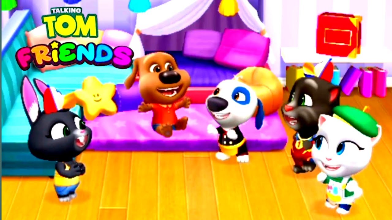 Tom Friends 😀 Game for Kids 🥰 Talking Tom 👍 PART 06 - YouTube