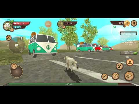 killing the angry cow and having pups!?|dog sim|#2 - YouTube