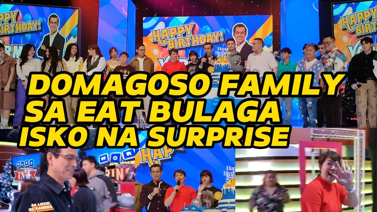 KUMARS DYNEE DOMAGOSO AT MGA ANAK! GINULAT SI ISKO SA BIRTHDAY ...