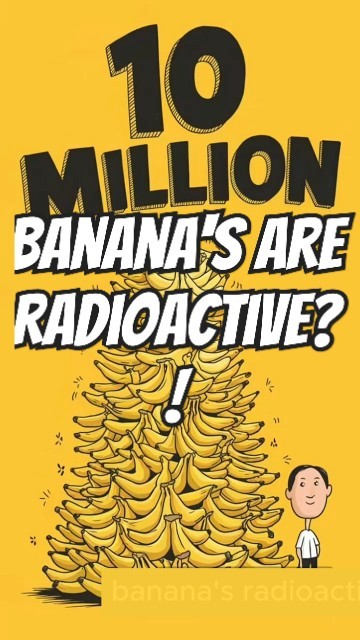 Are Bananas Radioactive? 🍌 Discover the Shocking Truth! ⚛️ # ...