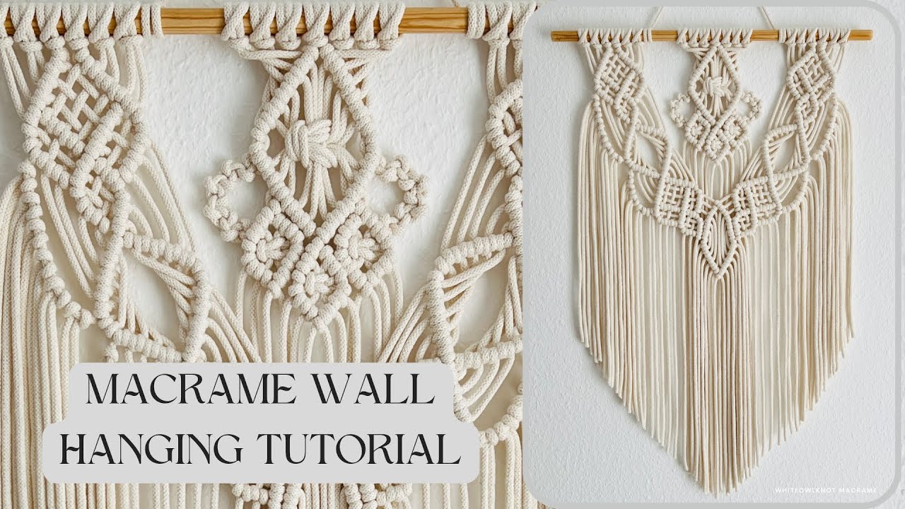 How to Use Macrame Sample Patterns for Stunning DIY Projects/Macrame ...