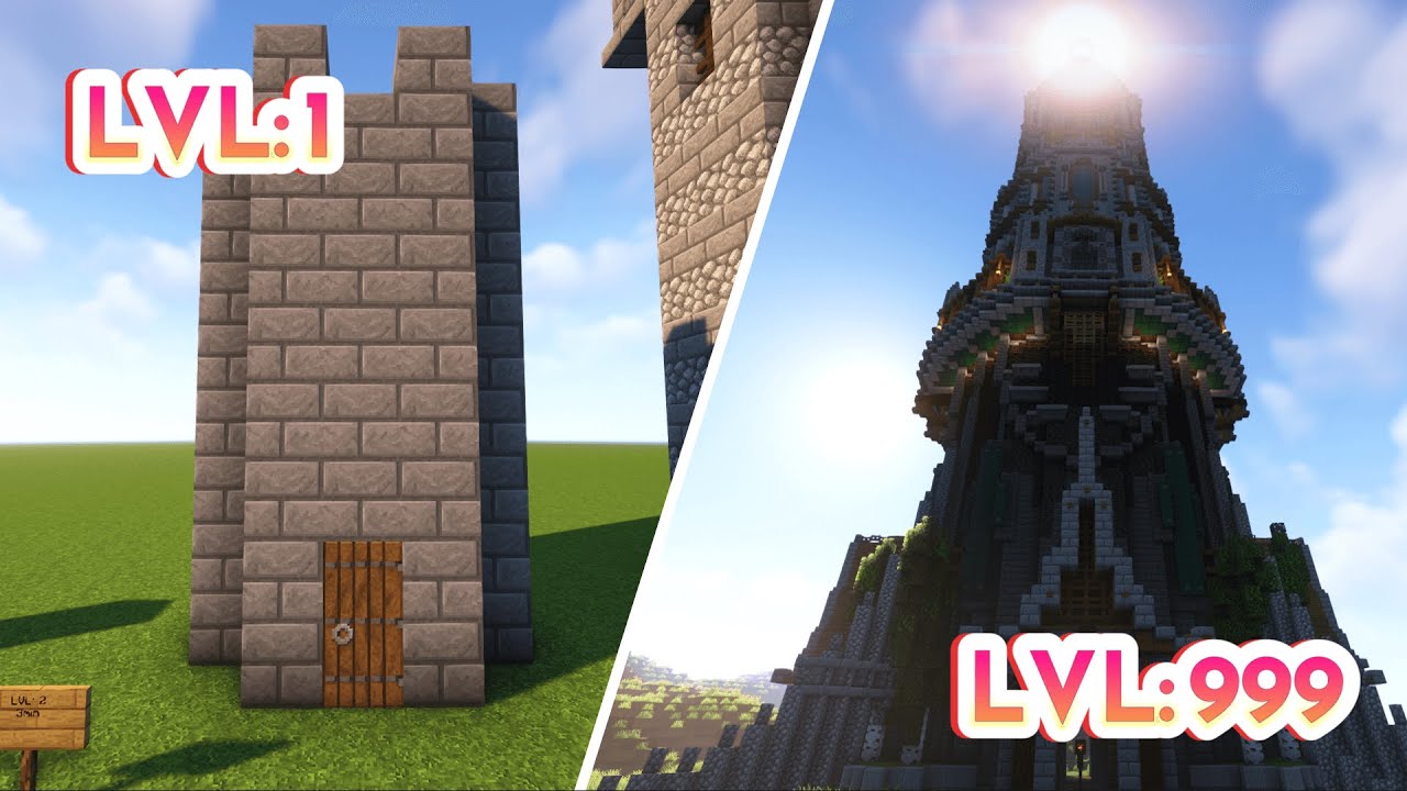 Der höchste Minecraft Turm... - YouTube