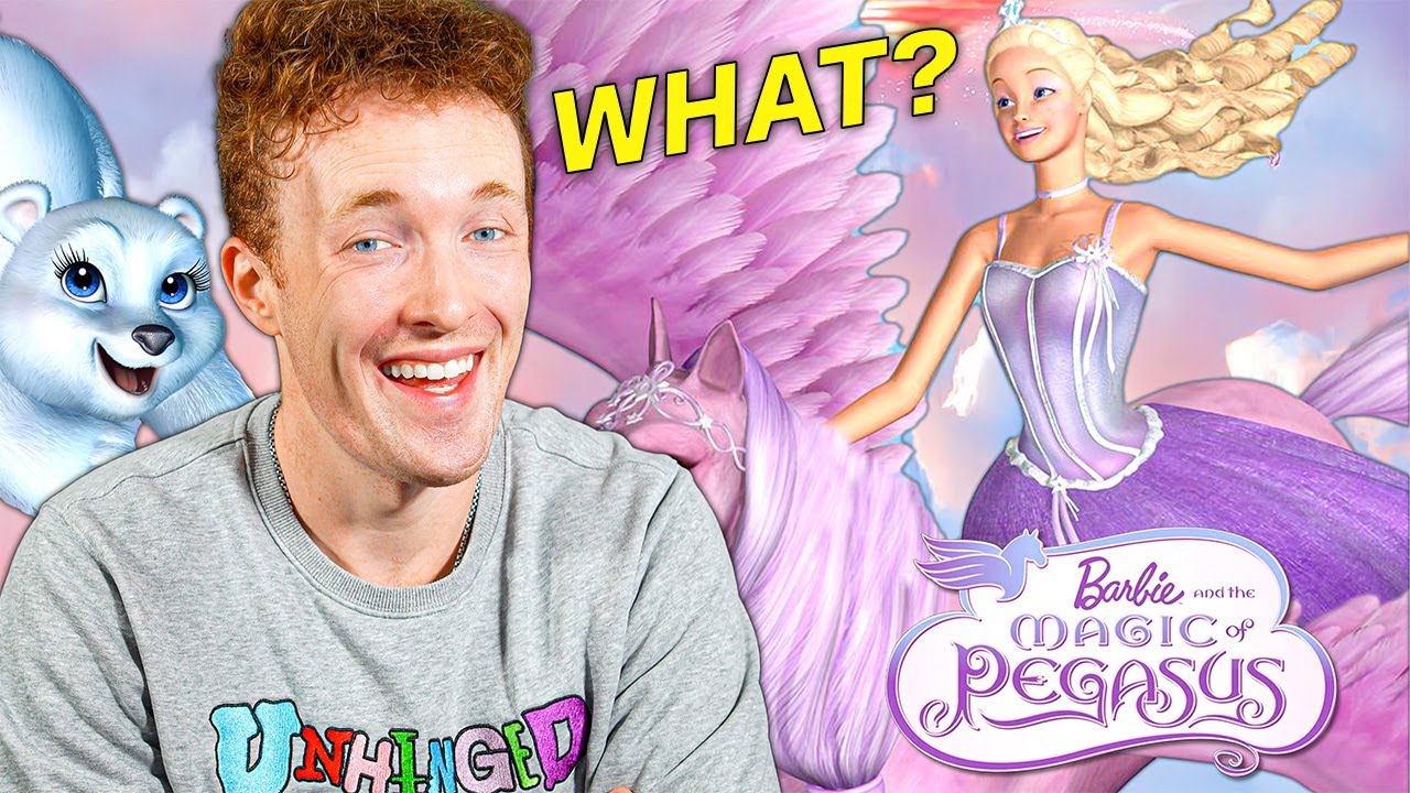 Grown Man Watches Barbie Movie (Magic Of Pegasus) - YouTube