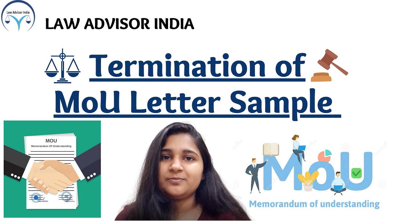 Termination of MoU Letter Sample - YouTube