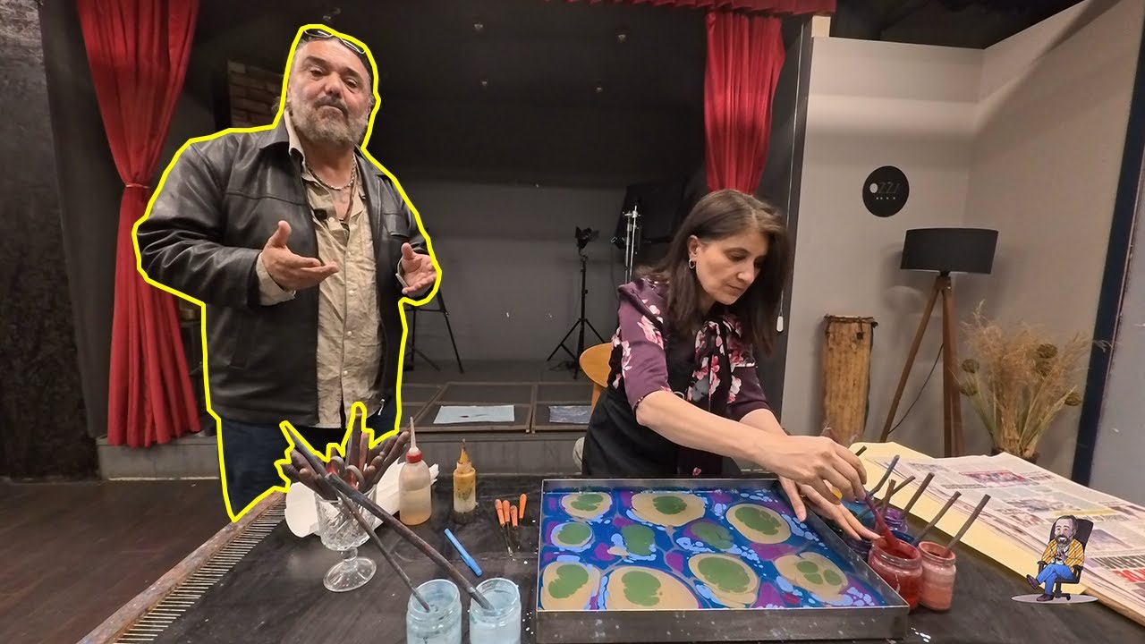 Découvrez l'art fascinant de l'Ebru lors d'une expérience de 1 à 2 ...