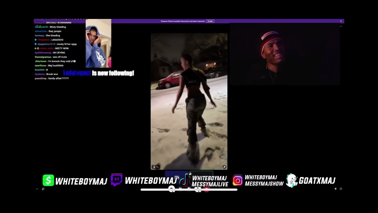 Brooklyn Queen and Misty fight full video - YouTube
