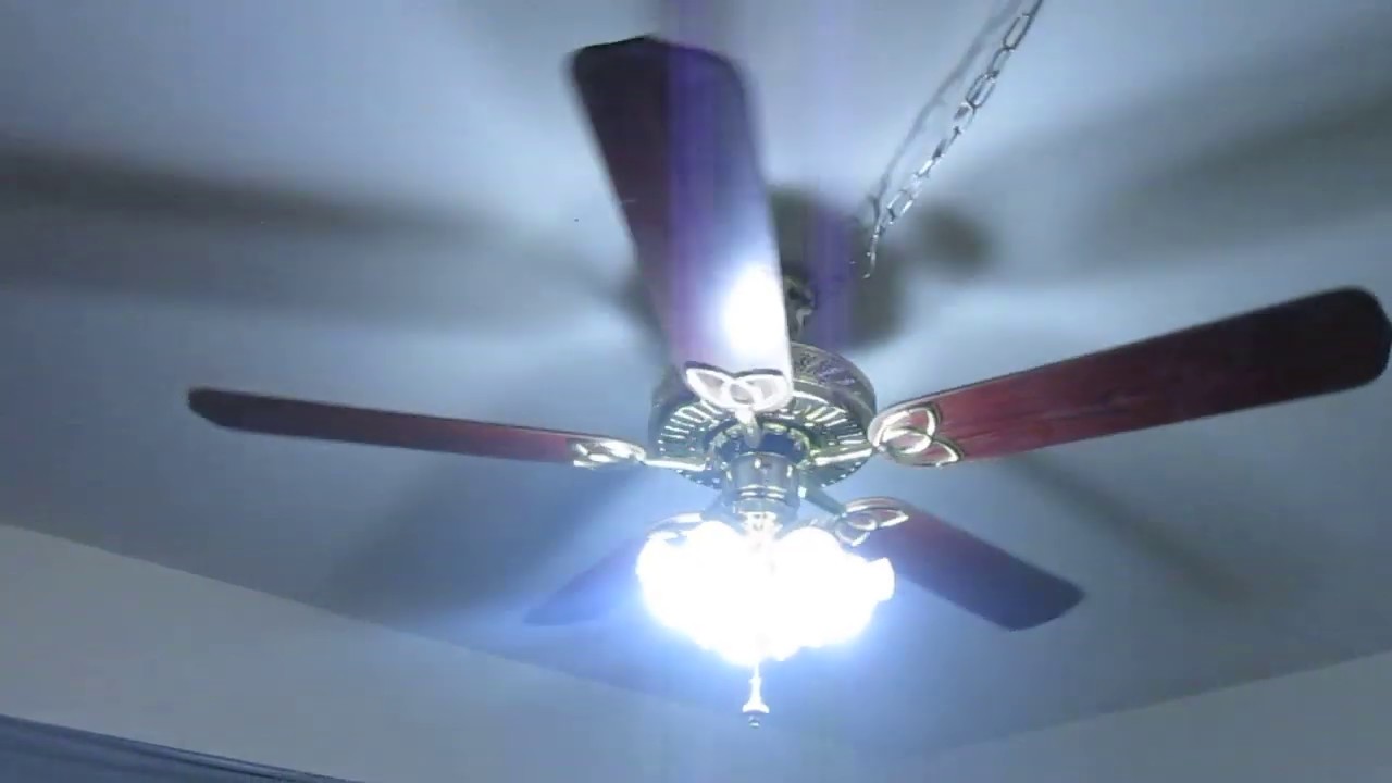 update video on the ceiling fans in my house. - YouTube