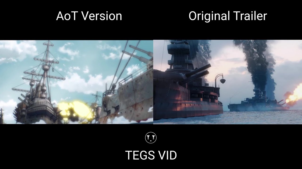Attack on Titan: Behind Every Gunsight || BF1 x WW1 [COMPARISON] - YouTube
