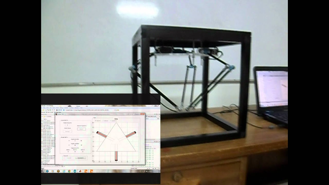 Robot paralelo tipo Delta - EPOC - YouTube