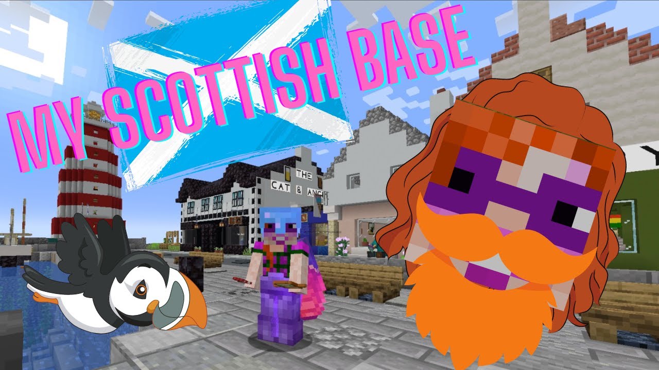 I built an entire Scottish fishing village in Minecraft Survival! - YouTube