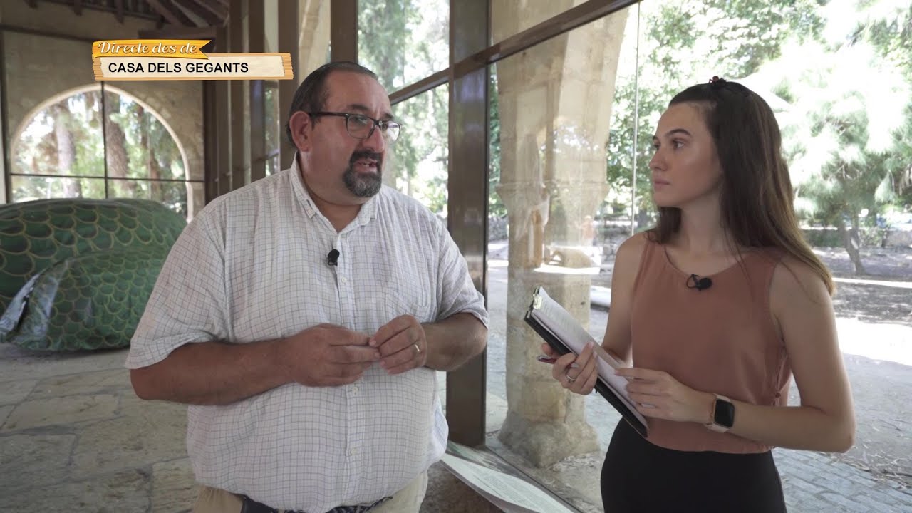 Des de la Casa de Gegants, Joan Carles Bonfill ens parlen del folklore ...