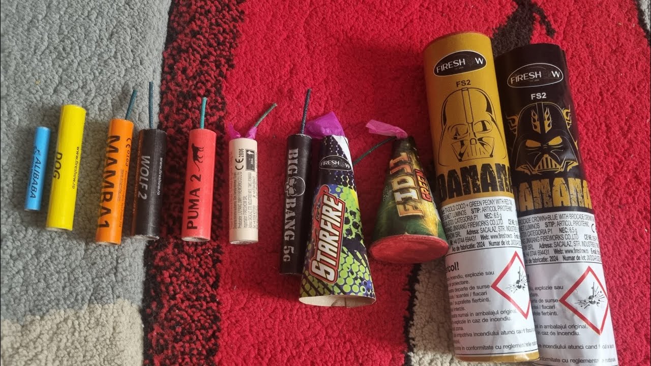 🧨🎆 MINI COMPILATIE PETARDE SI ARTIFICII 🎆🧨 - YouTube