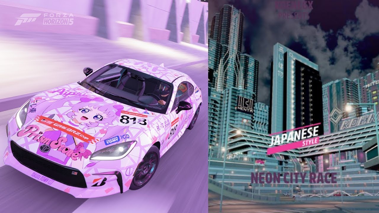 FH5 (Series X|S) - GR86 - "Neon City Race" by Koenegx - YouTube