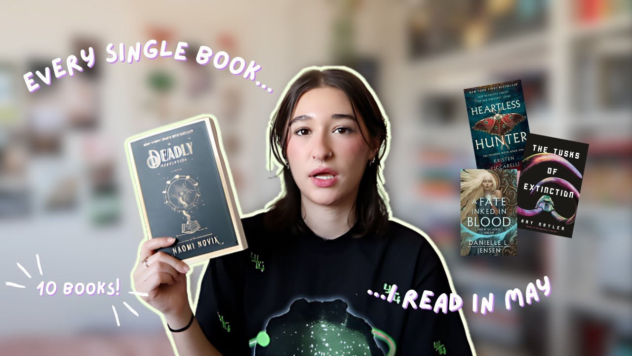 may reading wrap up! | 10 books! - YouTube