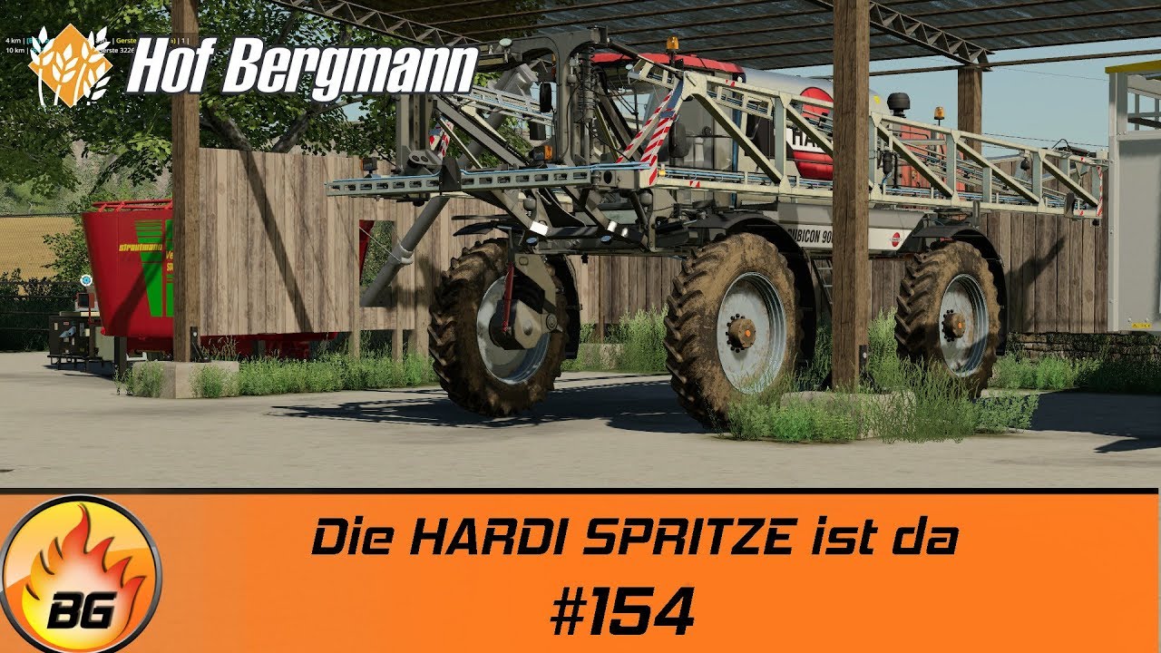 LS19 - Hof Bergmann #154 | Die HARDI SPRITZE ist da | FS19 | Let's Play ...