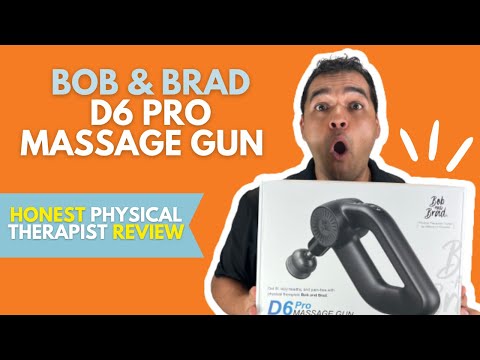 Bob & Brad D6 Pro Massage Gun | Honest Physical Therapist Review