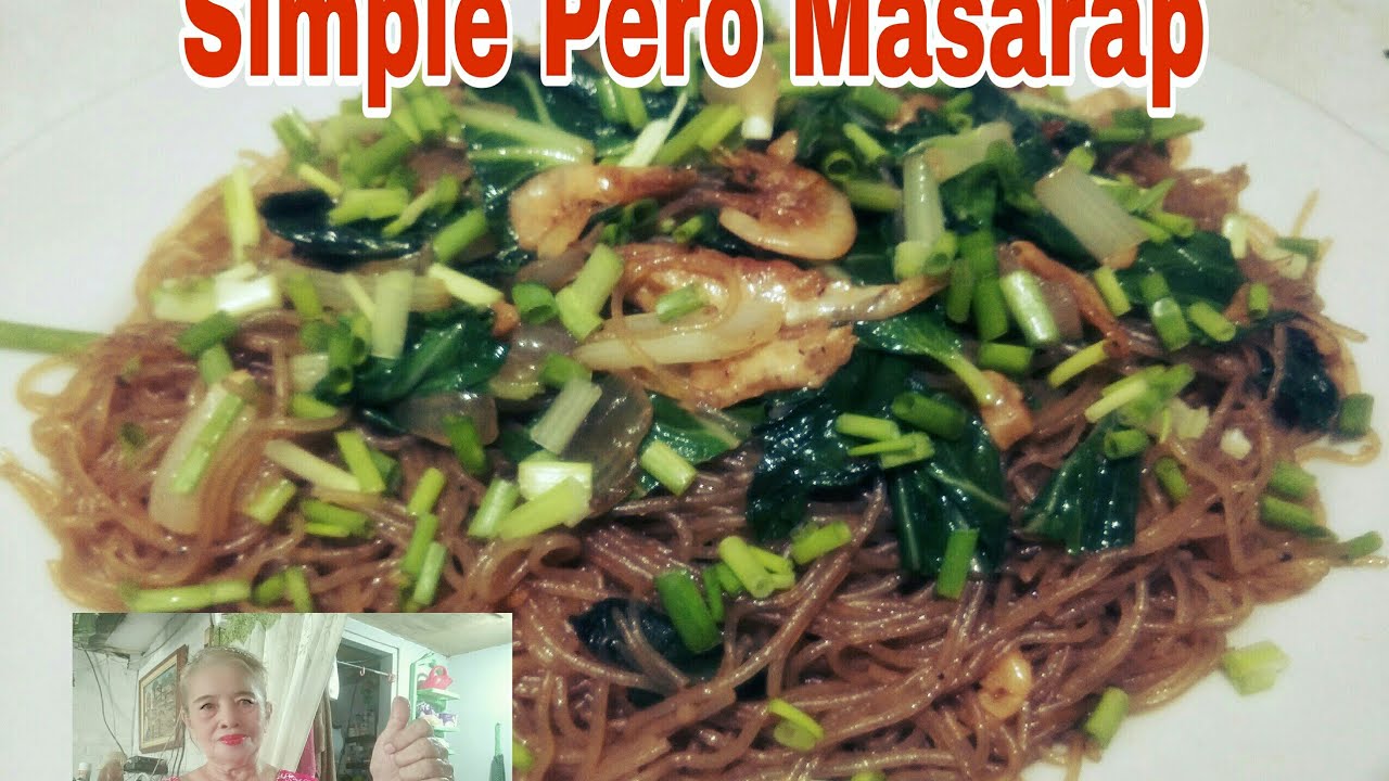 How To cook Easy Pancit Bihon With Pechay / Simple But Delicious ...