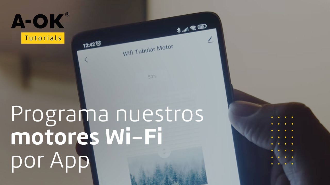 Programa nuestros motores Wi-Fi por App | A-OK Motors® - YouTube