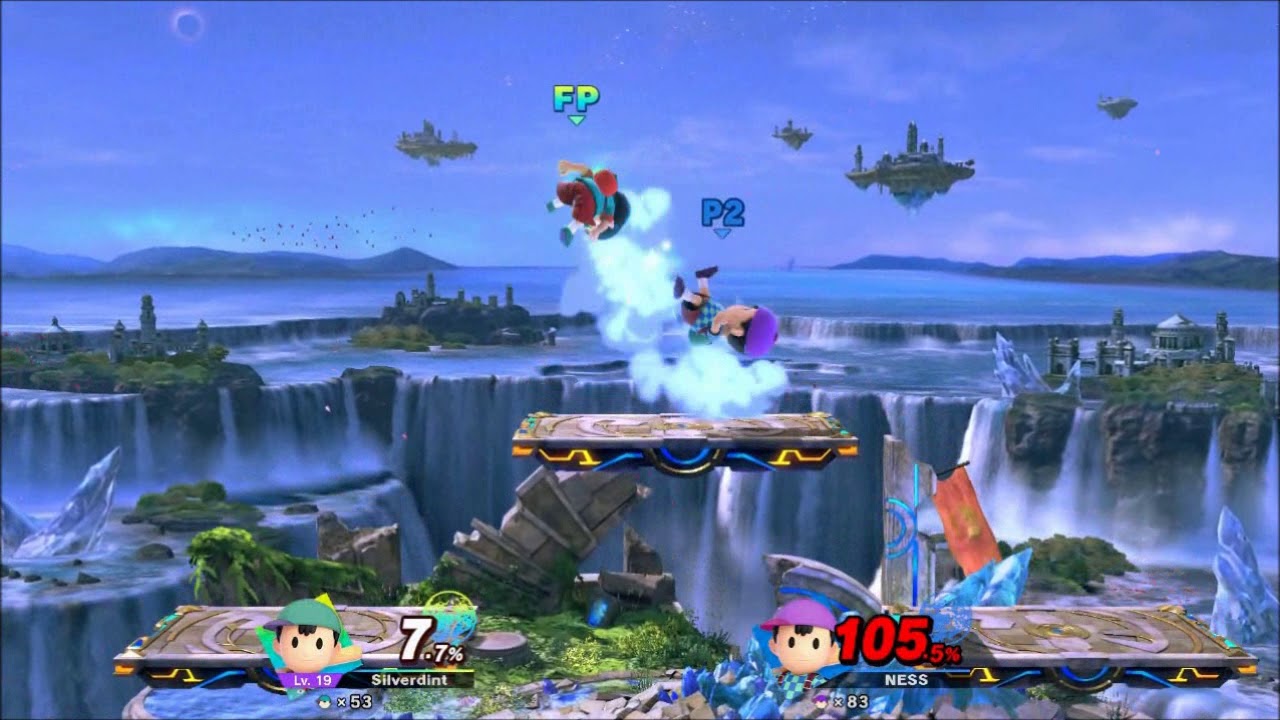 SSBU amiibo training (Ness) with commentary - YouTube