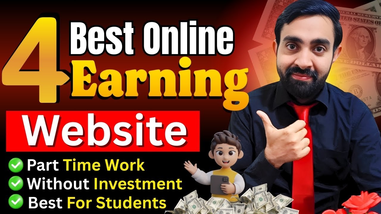 Online Earning Websites For Students | Make Money Online 2025 | Earn ...