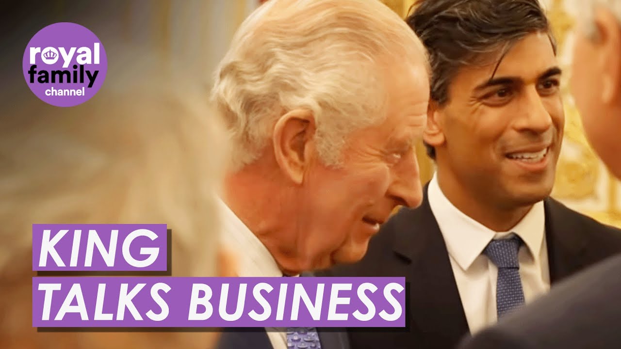 King Charles Meets Business and Finance Figures At Buckingham Palace ...