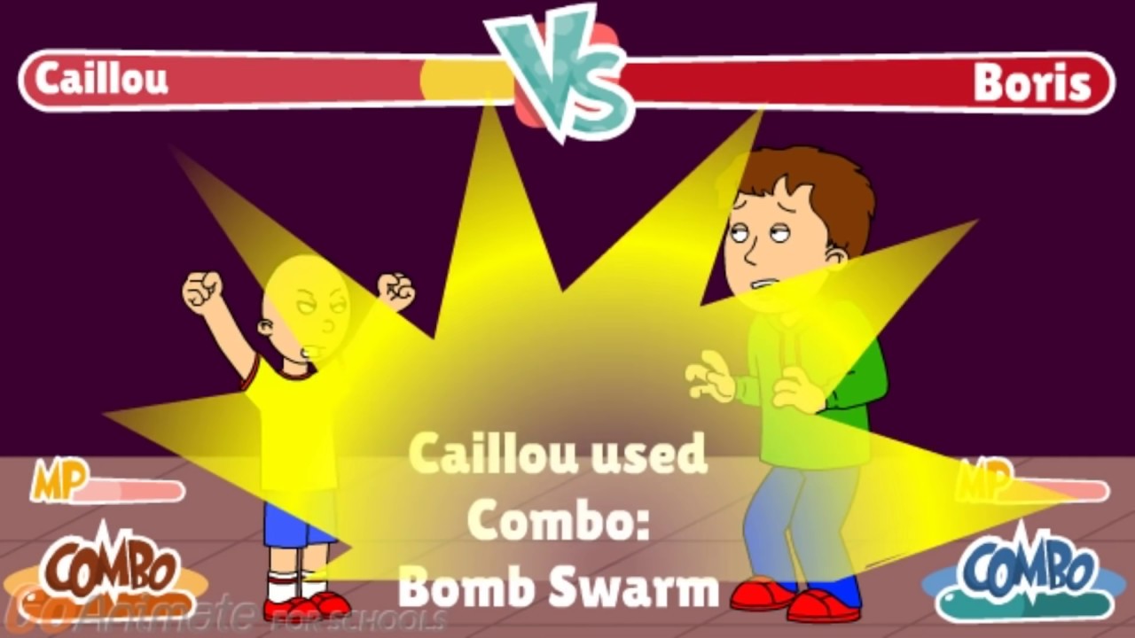 Caillou vs Boris (Part 1) - YouTube