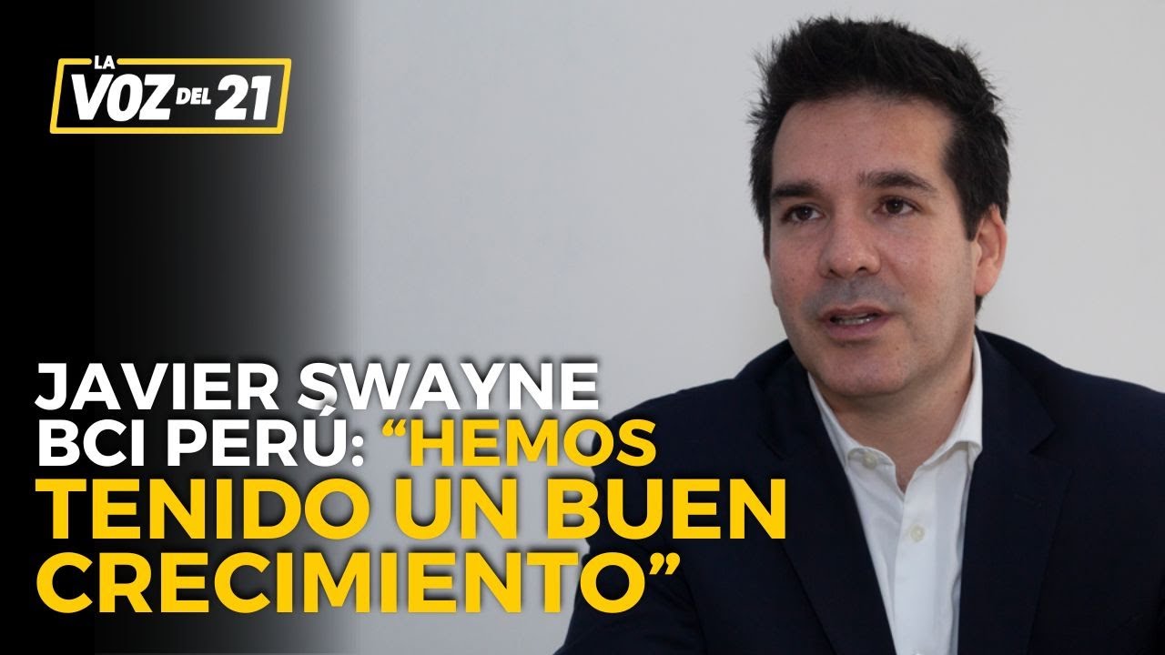 Javier Swayne de Bci Perú: “Hemos tenido un buen crecimiento” - YouTube