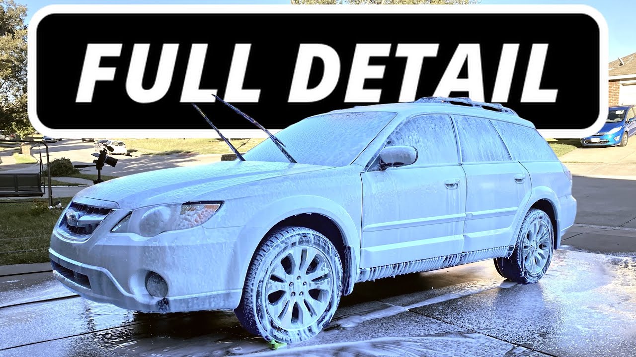 Dirty Subaru Outback First Detail | Exterior & Interior Car Detailing ...