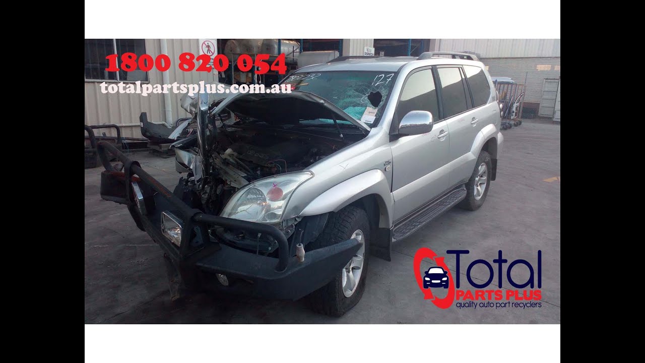 Wrecking – 2008 Toyota Prado – Automatic 4WD 4511 - YouTube