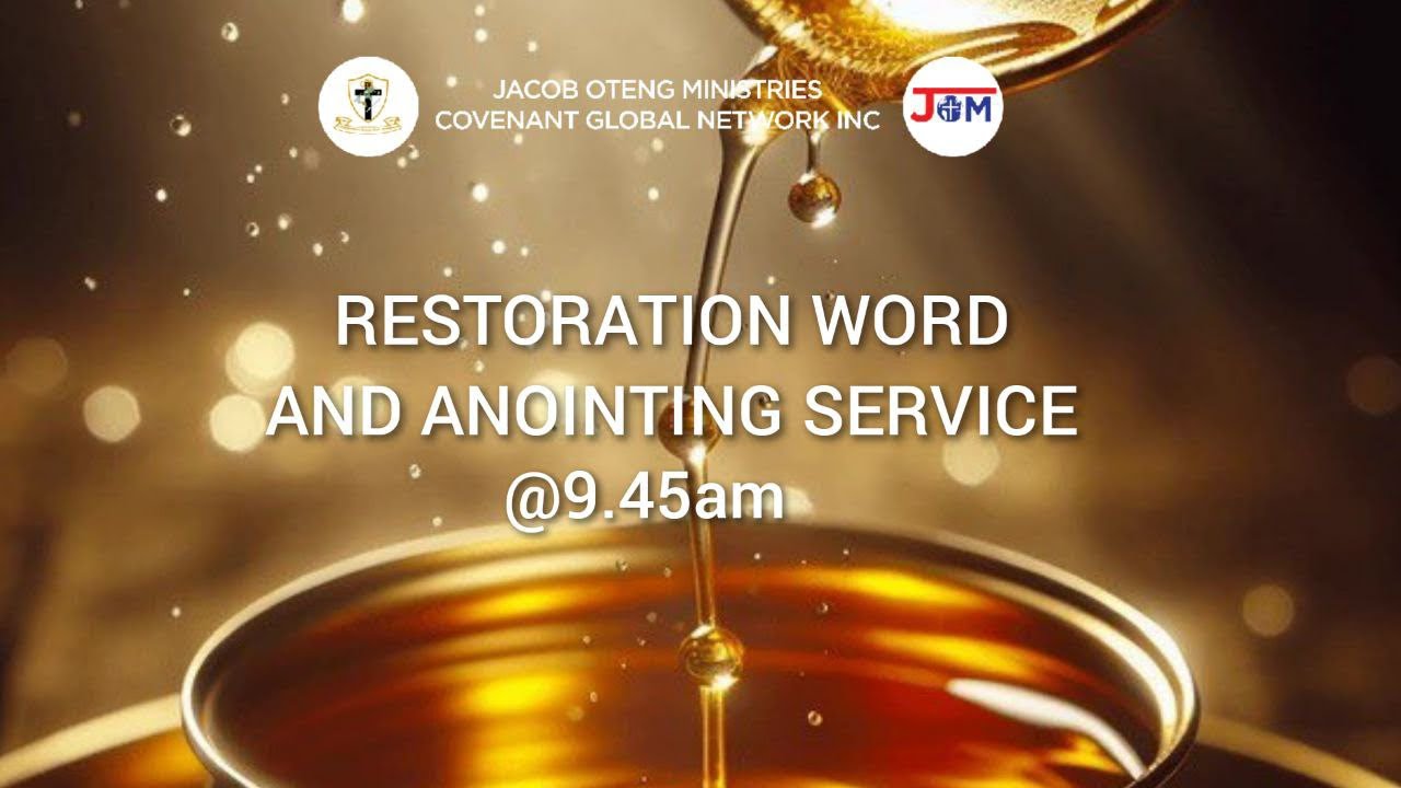 RESTORATION WORD & ANOINTING SERVICE - YouTube