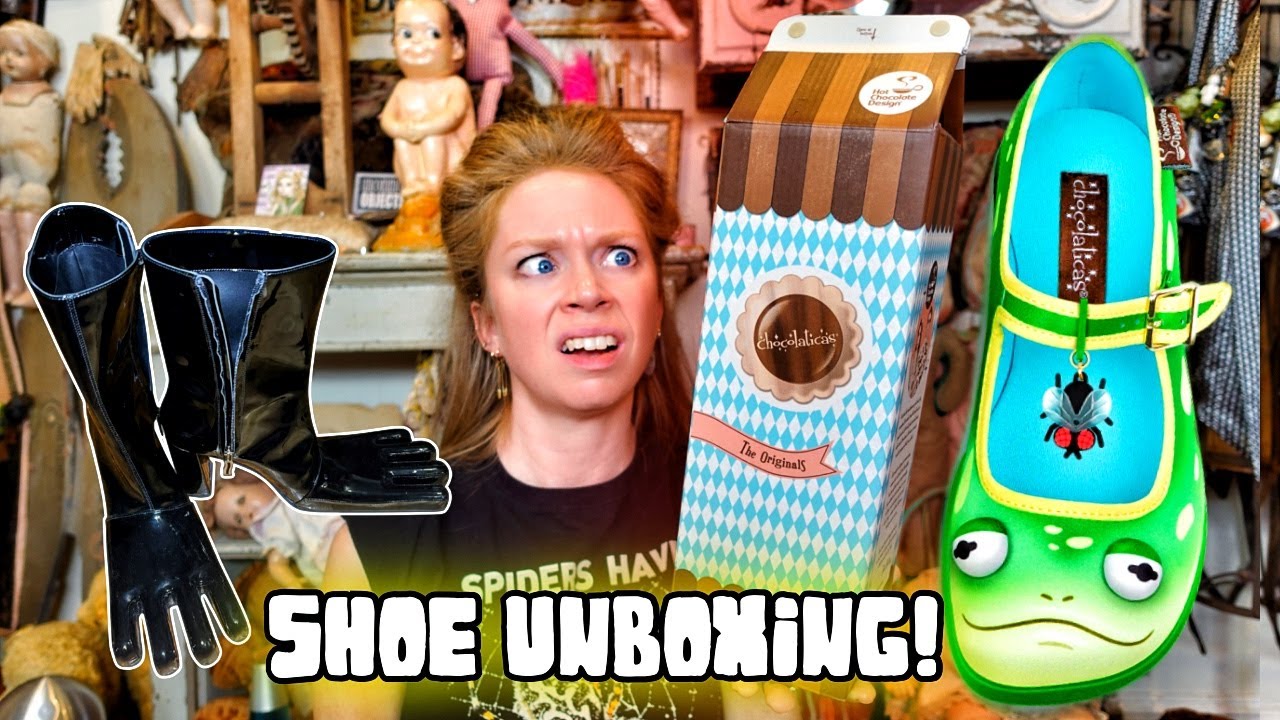 Unboxing & Testing Weird Frog Shoes From Amazon!- Shoe Unboxing - YouTube