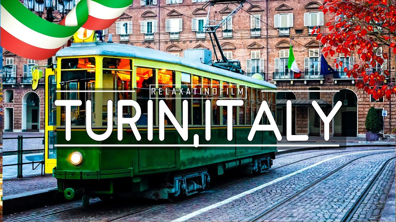 Beautiful Turin 4K • Relaxing Italian Music, Instrumental Romantic ...