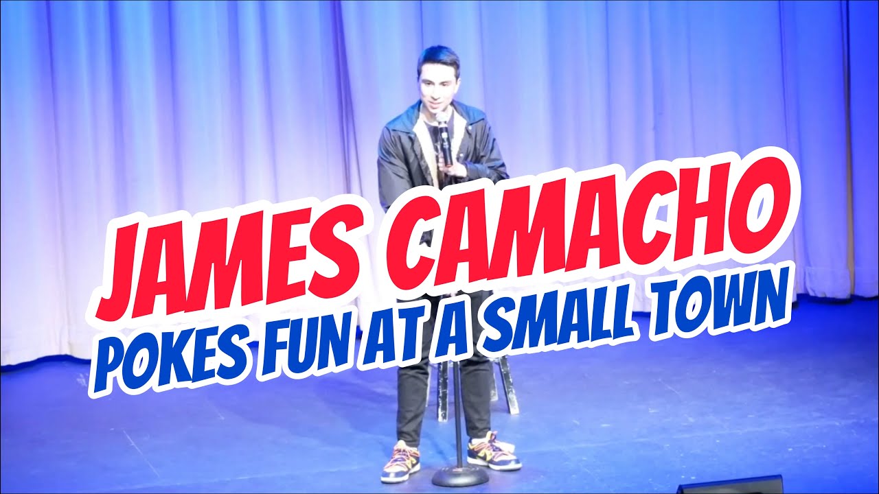 Comedian James Camacho Pokes Fun at a Small Town - YouTube