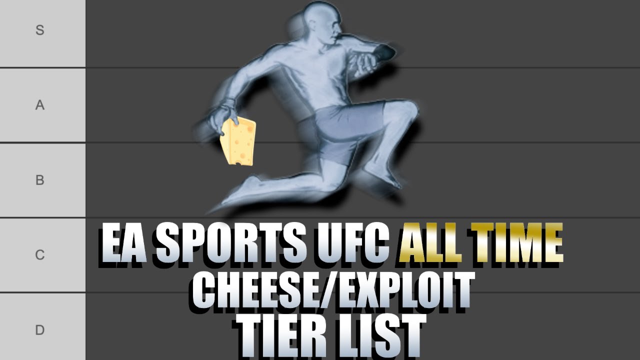 THE HISTORY OF EA SPORTS UFC CHEESE TIER LIST YouTube the-history-of-ea-sports-ufc-cheese-tier-list-youtube
