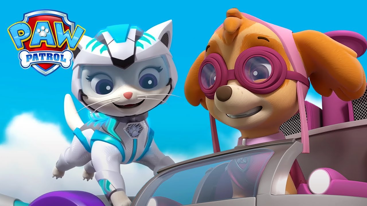 The Cat Pack Join Forces With The PAW Patrol! - PAW Patrol - 1 Hour ...