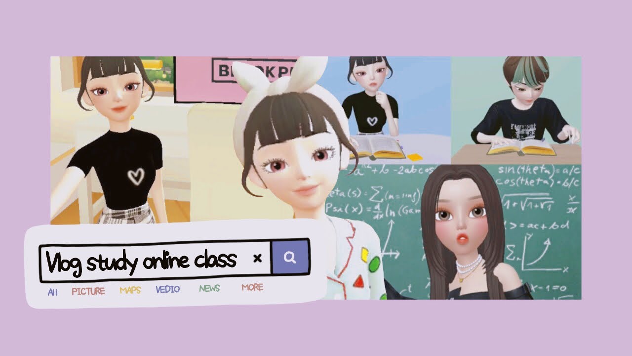 ˗ˏˋ 🖍 ⁺ ₊ 𝚅𝚕𝚘𝚐 𝚜𝚝𝚞𝚍𝚢 𝚘𝚗𝚕𝚒𝚗𝚎 𝚌𝚕𝚊𝚜𝚜 ꒱ ♡̶ ˎˊ˗ ZEPETO - YouTube
