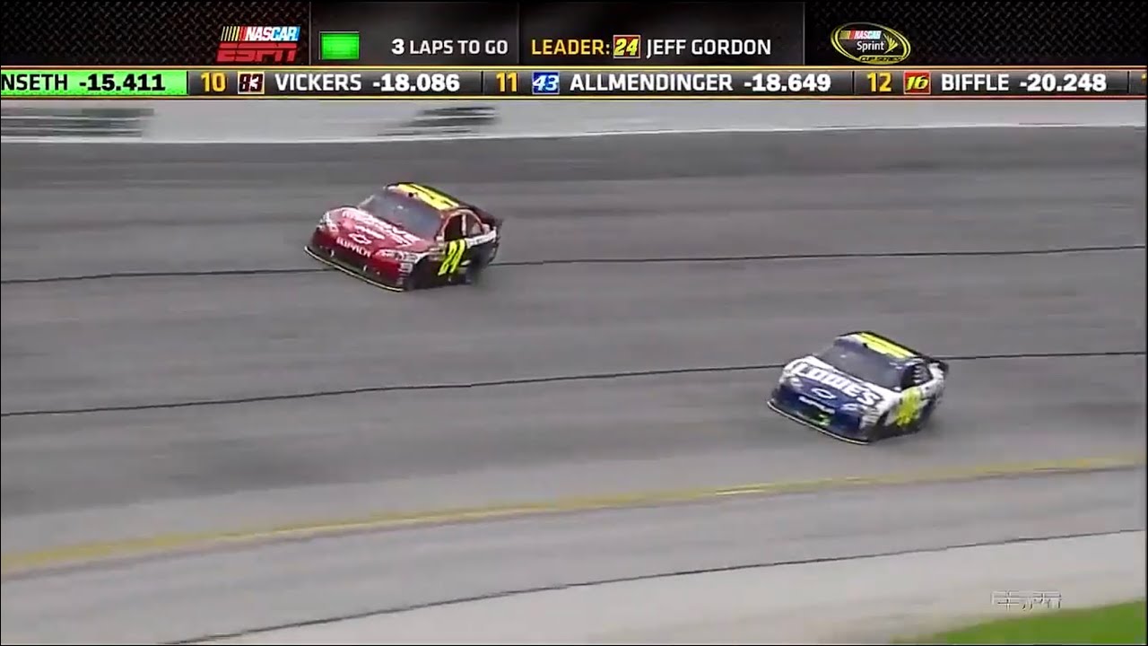Finish of the 2011 Nascar Cup Series AdvoCare 500 at Atlanta - YouTube