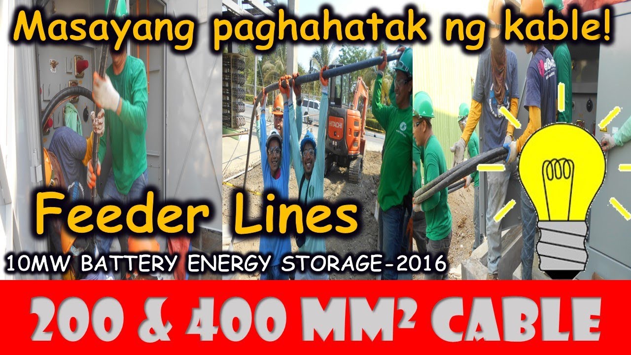 XLPE CABLE PULLING - YouTube