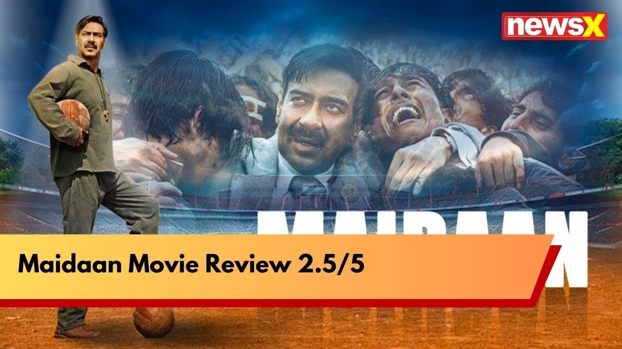 Ajay Devgns Maidaan Does Not Reach Its Potential Despite The Inspiring Storyline Newsx Youtube 4497