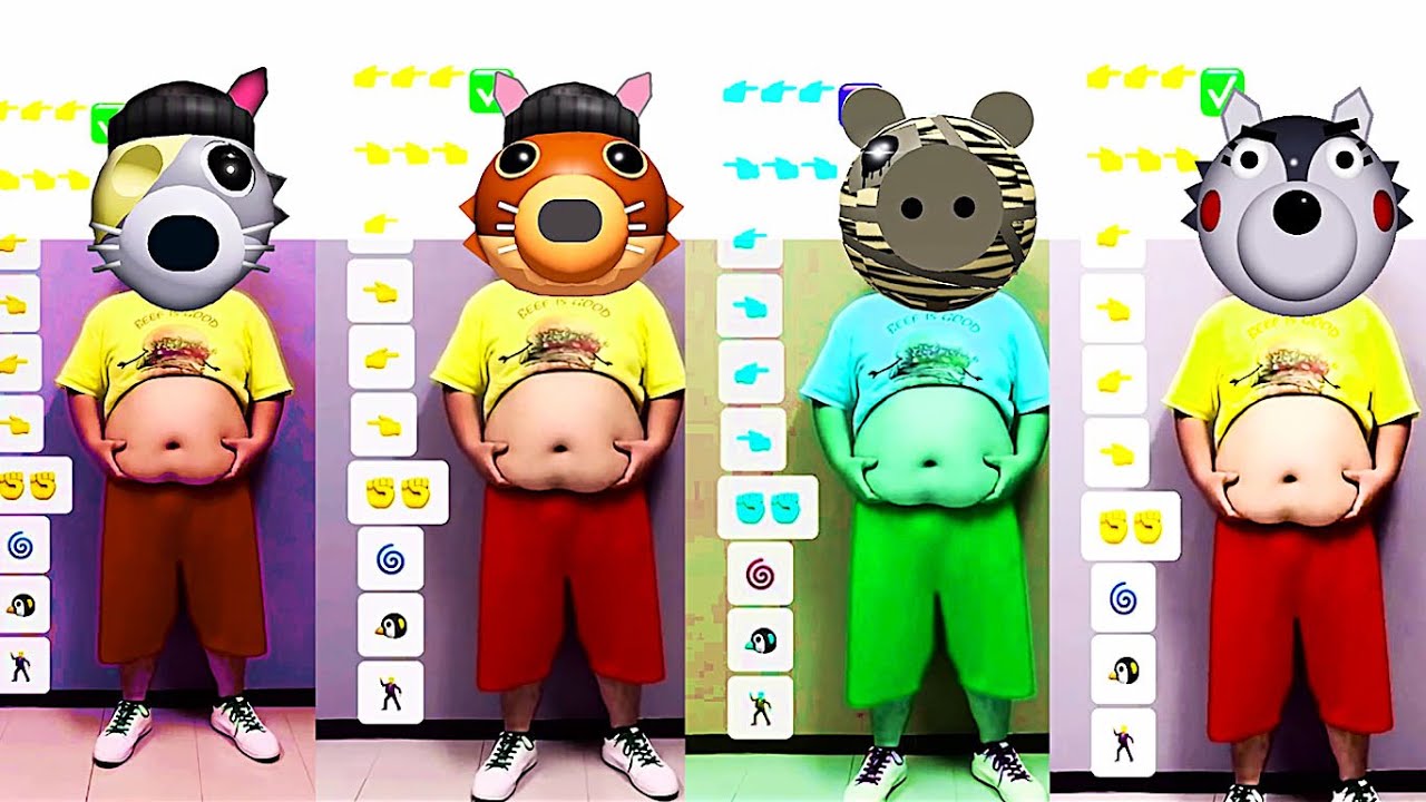 Funniest Roblox Piggy Book 2 Stomach Effects Most Viewed On Youtube ...